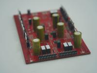 China 1.57mm 4 Layer Rigid PCBA Printed Circuit Board Red Solder Mask for sale