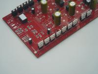 China 1.57mm 4 Layer Rigid PCBA Printed Circuit Board Red Solder Mask for sale