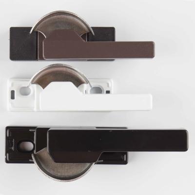 China Rust-Resistant Aluminum Zinc Crescent Window Sash Lock for Sliding Doors 200pcs per Carton for sale