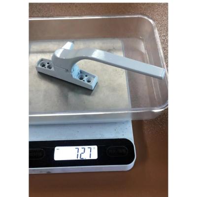 China Half L Half R Zinc Aluminum Single Point Lock Handle for Sliding Windows 200pcs per Carton for sale