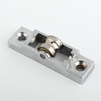 China Zinc Alloy Single Pulley for UPVC Sliding Doors and Windows Chrome Plated 500pcs per Carton for sale