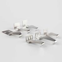China UPVC Crescent Moon Lock for Window and Aluminum Profile 201 Steel Nickel Plating for sale