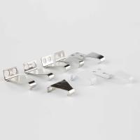 China UPVC Crescent Moon Lock for Window and Aluminum Profile 201 Steel Nickel Plating for sale