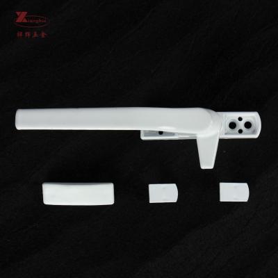 China Zinc Alloy Cockspur Single Point Painting Window Handle for Aluminum Sliding Doors and Windows 200pcs per Carton for sale