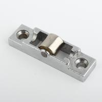 China UPVC Sliding Window Roller Single Zinc Alloy Groove Pulley 500pcs Chrome Plated for sale