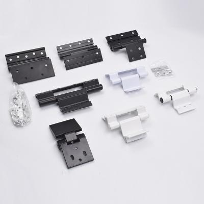 China Powder Coated Aluminum Alloy Soft Close Side Hinge 94.5x49mm for Bi-Folding Doors for sale