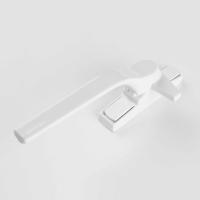 China 51g Zinc Alloy Aluminum Cockspur Single Point Window Handle for Sliding Windows for sale