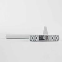 China 51g Zinc Alloy Aluminum Cockspur Single Point Window Handle for Sliding Windows for sale