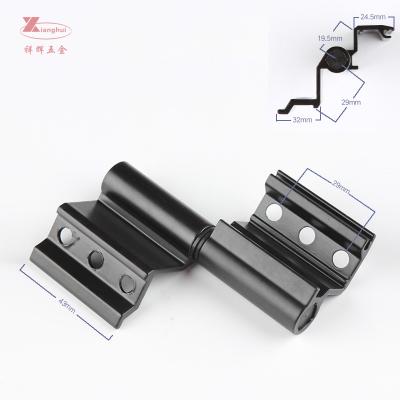 China Aluminum Steel Double Wing Hinge 100x45 for Casement Windows Hotel Villa Office for sale