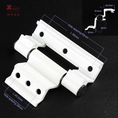 China Plastic Hinge 99x45mm for Wooden Box Casement Door Window Hotel Villa Apartment Office Building for sale