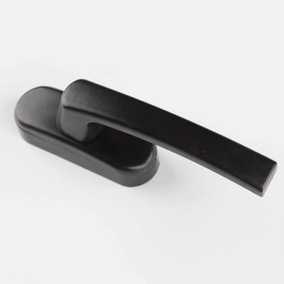 China UPVC Sliding Window Push Lock 146x30mm Aluminum Alloy Slim Handle for Casement for sale