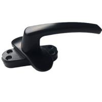 China UPVC Sliding Window Push Lock 146x30mm Aluminum Alloy Slim Handle for Casement for sale