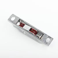 China 20mm x 15mm Heavy Duty PVC Sliding Window Roller Wheel with Two Bearings for sale