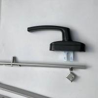 China 400mm Length 2.3mm Thickness Aluminum Profile Transmission Rod for Sliding Window for sale