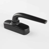 China Gold Aluminum Alloy UPVC Window Handle 90x31mm for Casement and Top Hung Windows for sale