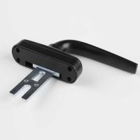 China Gold Aluminum Alloy UPVC Window Handle 90x31mm for Casement and Top Hung Windows for sale