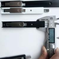 China Stainless Steel Flush Door Bolt Lock Concealed Insert Sliding Bolt 200mm for sale