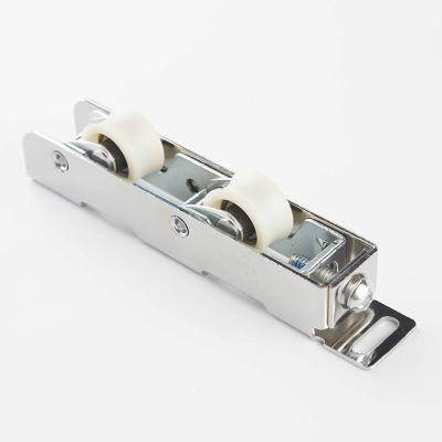China Steel Frame Sliding Door Window Hardware Nylon Roller Wheel 200pcs per Carton for sale