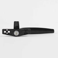 China Aluminum Alloy Casement Window T-Handle with Two Point Lock 72x20mm for sale