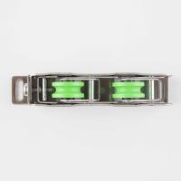 China ISO9001 Double Wheel Sliding Gate Door Roller Zinc Plated 200pcs per Carton for sale