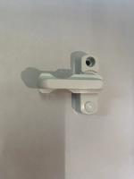 China Aluminium Alloy T-Lock Steel Flat Open UPVC Window Sash Lock 32x30x20mm for Office Building for sale