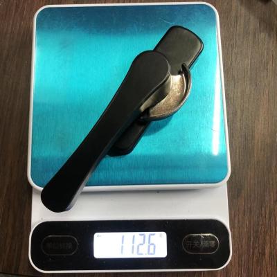 China Aluminum Alloy Sliding Window UPVC Crescent Moon Lock 118g Durable Security Lock for sale