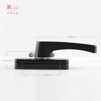 China Aluminum Crescent Lock with Painting Finish for Sliding Windows 200mm for sale