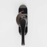 China Laser Logo UPVC Crescent Window Lock Sliding Window Hardware Accessories for Windows for sale