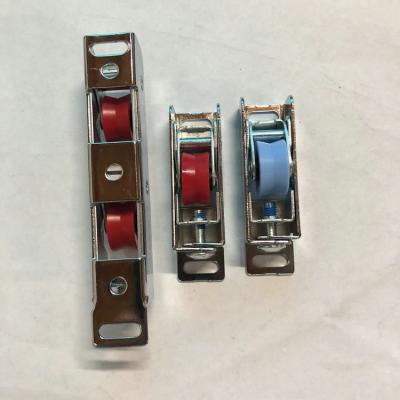 China V-Shaped Aluminum Alloy Sliding Door and Window Roller 19.5mm Height ISO9001 for sale