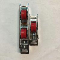 China V-Shaped Aluminum Alloy Sliding Door and Window Roller 19.5mm Height ISO9001 for sale