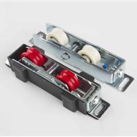 China Aluminum Alloy Window Roller with PP Cover 125mm POM Wheel Sliding Door Bearing for sale