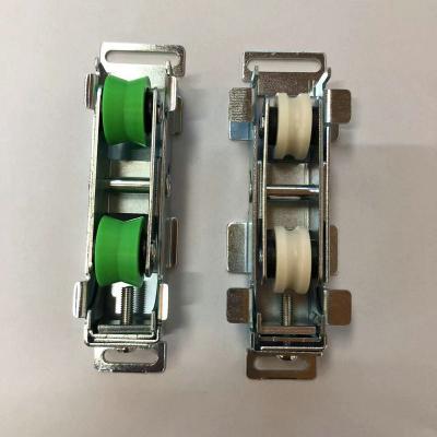 China Aluminium Alloy Sliding Door V Groove Bearing UPVC Window Roller 200pcs for sale
