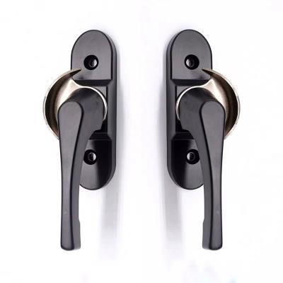 China UPVC Crescent Moon Lock Aluminum Alloy Window Lock 21x27mm Zinc Alloy for sale