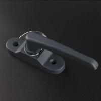 China UPVC Crescent Moon Lock Aluminum Alloy Window Lock 21x27mm Zinc Alloy for sale
