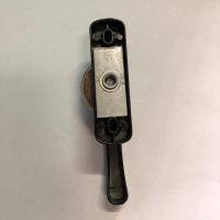 China 25x25mm UPVC Window Crescent Moon Lock Durable Zinc Aluminum Alloy 201 Steel for sale