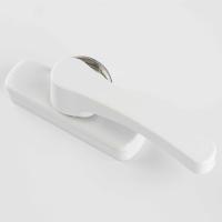 China 25x25mm UPVC Window Crescent Moon Lock Durable Zinc Aluminum Alloy 201 Steel for sale
