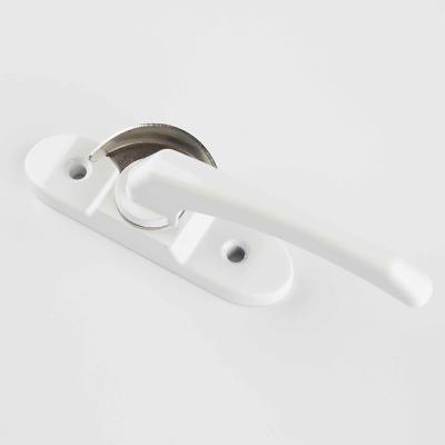 China 201 Steel Wheel Crescent Window Lock 26x27mm for UPVC Aluminium Alloy Doors for sale
