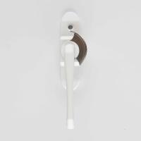China 201 Steel Wheel Crescent Window Lock 26x27mm for UPVC Aluminium Alloy Doors for sale