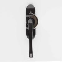 China 201 Steel Wheel Crescent Window Lock 26x27mm for UPVC Aluminium Alloy Doors for sale