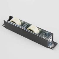 China Double Wheel Sliding Door Roller Stainless Steel or Coated Iron 200pcs per Carton for sale