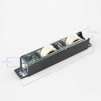 China Double Wheel Sliding Door Roller Stainless Steel or Coated Iron 200pcs per Carton for sale