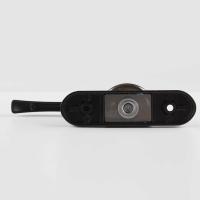 China UPVC Crescent Moon Lock for Sliding Window Door 26x27mm Aluminum Alloy Powder Coated for sale