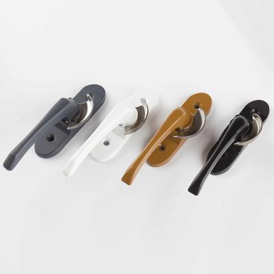 China Heat Resistant UPVC Crescent Lock 26x27mm for Aluminum Sliding Window Door Handle for sale