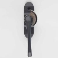 China Heat Resistant UPVC Crescent Lock 26x27mm for Aluminum Sliding Window Door Handle for sale