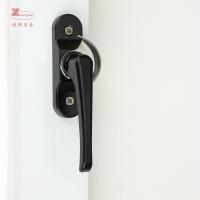 China 21x27mm Zinc Aluminum Alloy UPVC Window Lock Solid Handle Long Lasting Finish for sale