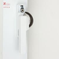 China Modern Design UPVC Square Handle Crescent Lock for Sliding Window Aluminum for sale