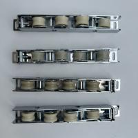 China Stainless Steel Adjustable Sliding Door Roller Four Door Pulley 23mm Width 20mm Height for sale