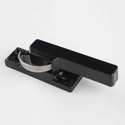 China PVC Sash Window Lock Aluminum Sliding Door Crescent Lock 30x31mm Zinc Alloy for sale