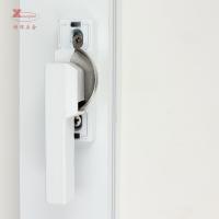 China PVC Sash Window Lock Aluminum Sliding Door Crescent Lock 30x31mm Zinc Alloy for sale