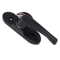 China 26x27mm Drop Shape Crescent Lock for Sliding Windows and Doors Aluminum Alloy for sale